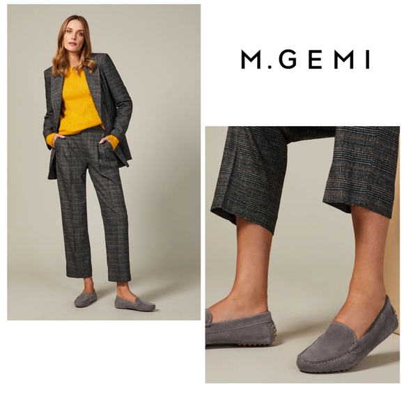 M.Gemi | Shoes | Mgemi Italy The Felize Suede Moccasins Grey | Poshmark